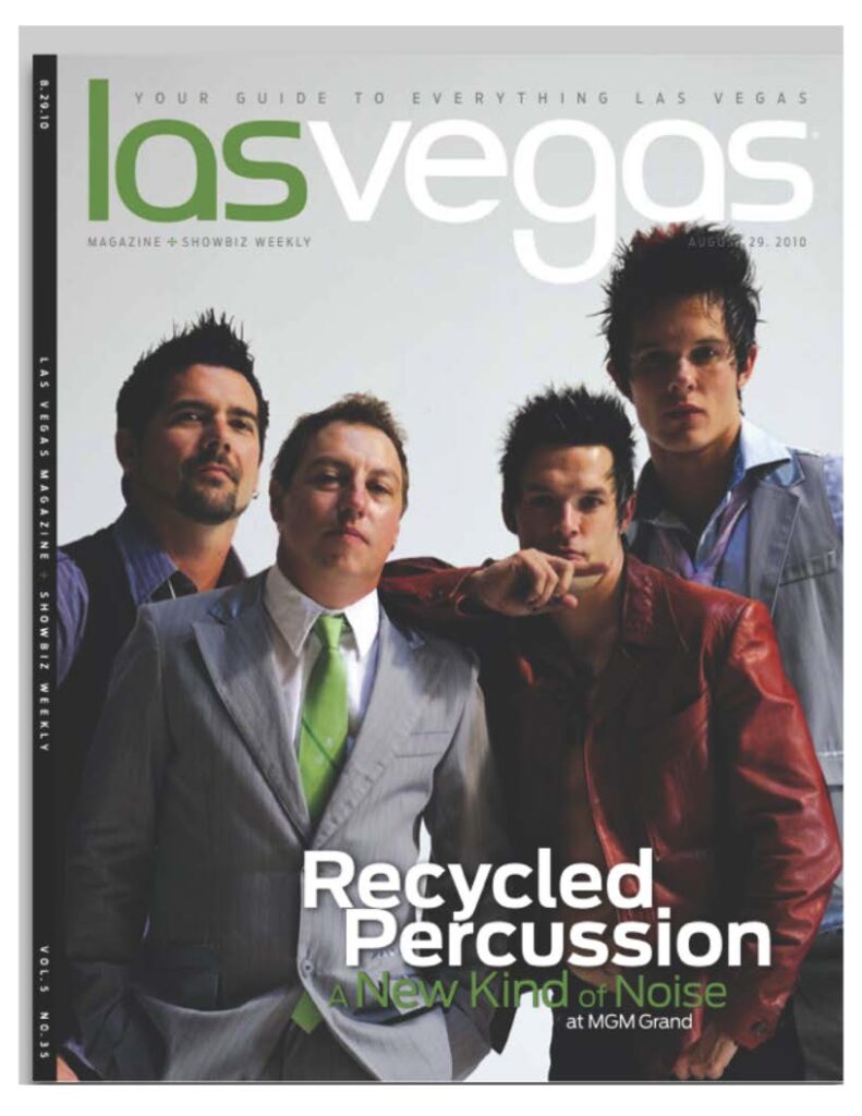 Recycled Percussion Featured Entertainment by CAL Entertainment